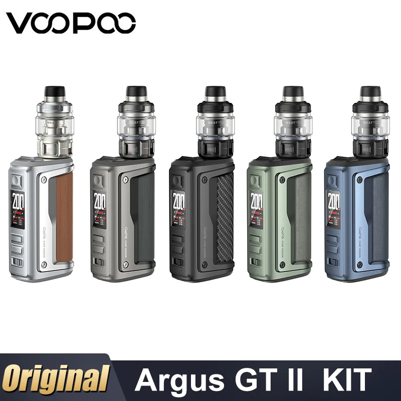 Oryginalny VOOPOO Argus GT II 2 zestaw 200W Box Mod Vape GENE.TT 2 ...