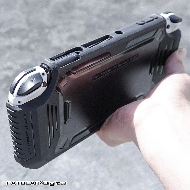 [for Nintendo Switch Ns Oled]fatbear Tactical Military Grade Rugged ...