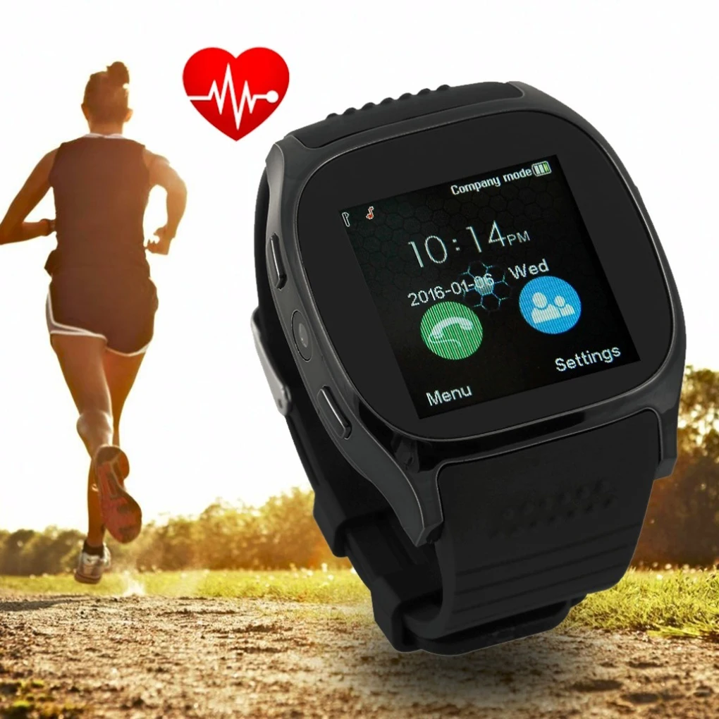 Reloj inteligente T8 con pantalla LCD, Smartwatch deportivo, rastreador ...