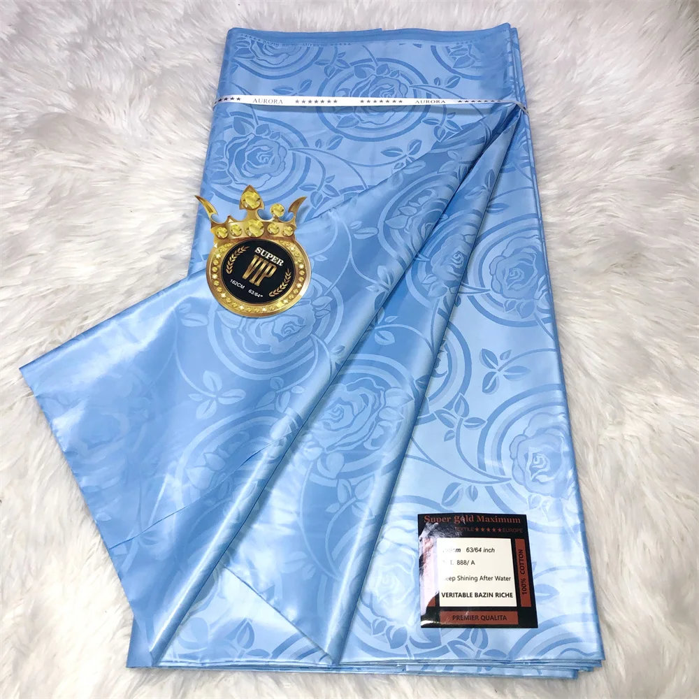 100 Cotton Bazin Riche Fabric | Bazin Pattern Cotton | Bazin Rich Men ...