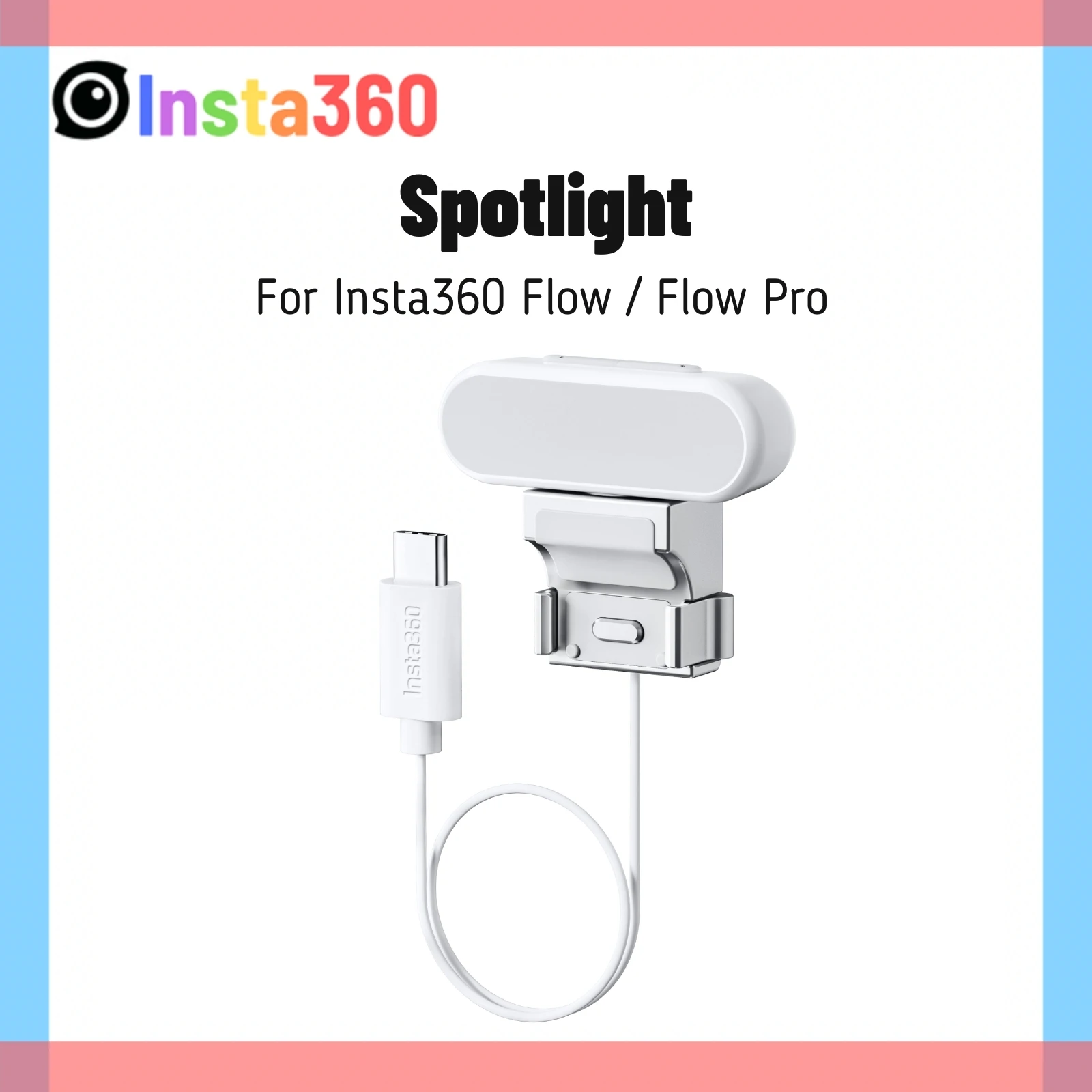 Insta360-Flow-Pro-Spotlight-Supplement-Flash-Fill-Light-LED-For-Flow ...