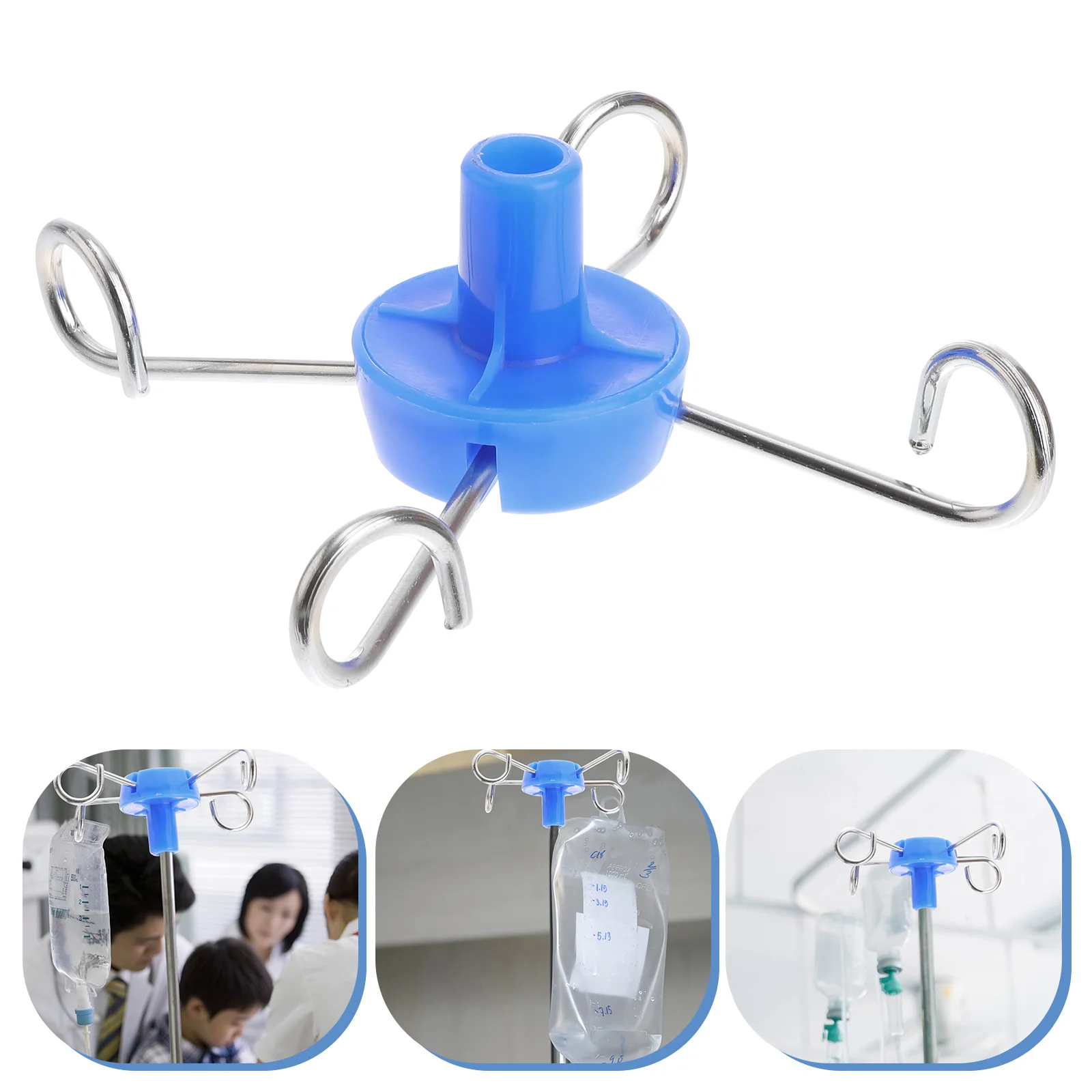 Drip-Bag-Stand-Hanger-IV-Pole-Hook-Stainless-Steel-Hooks-Infusion ...