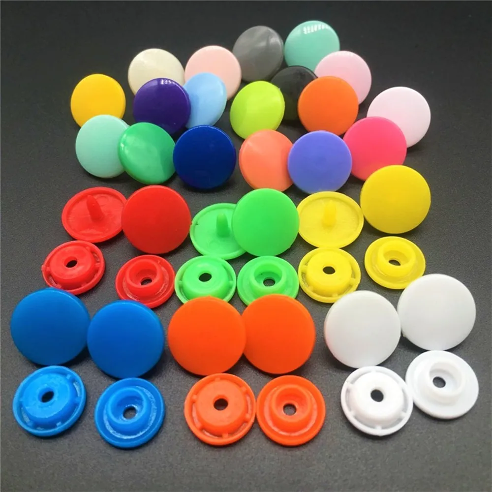 20set~240set Plastic Snaps Button Fasteners T5 Bag Folder Buckle ...
