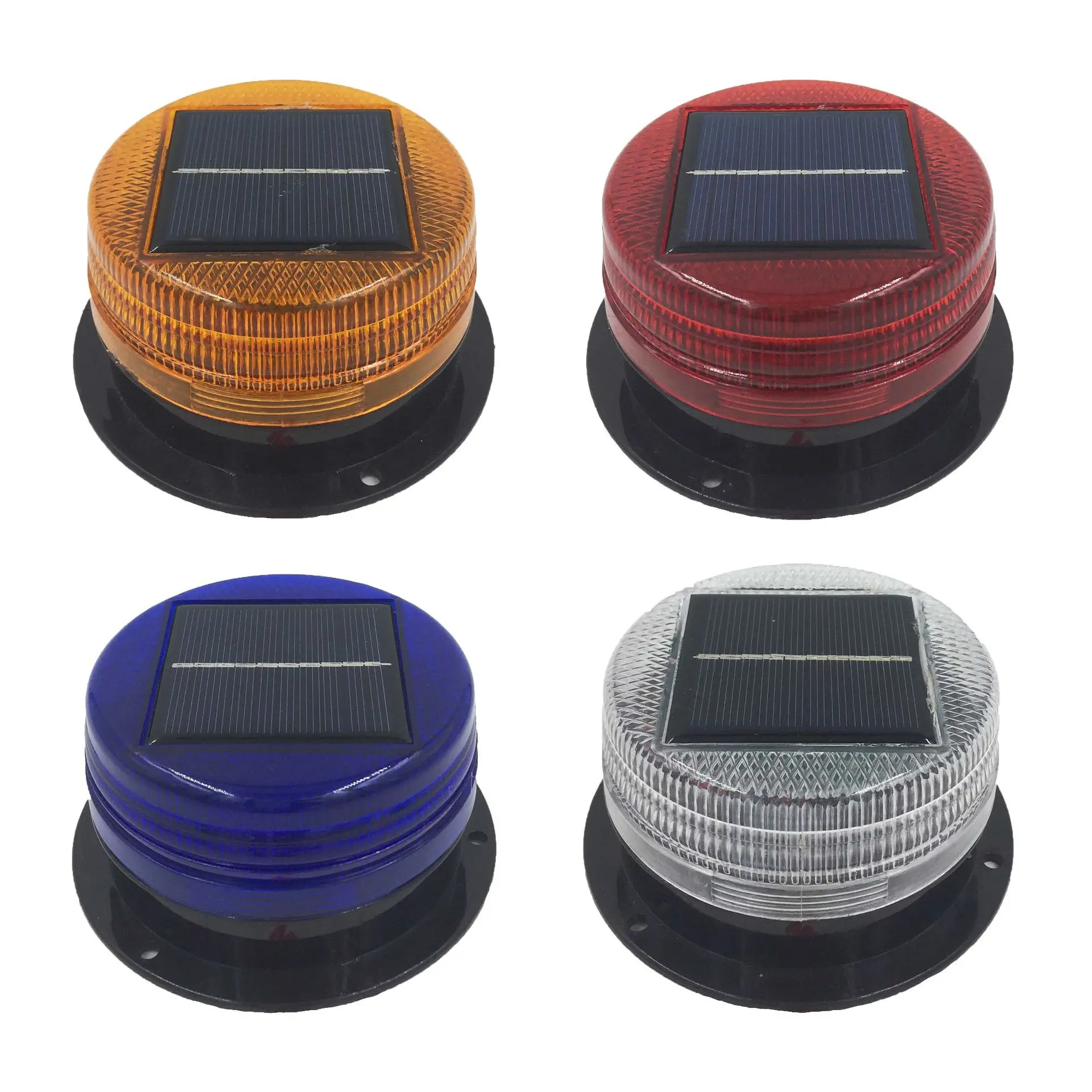 Solar-Power-8-LED-Magnetic-Warning-Light-for-Car-Truck-Vehicle-Strobe ...