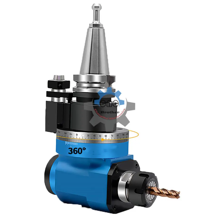 Machining center BT50-90 degree angle head side milling cutter handle ...