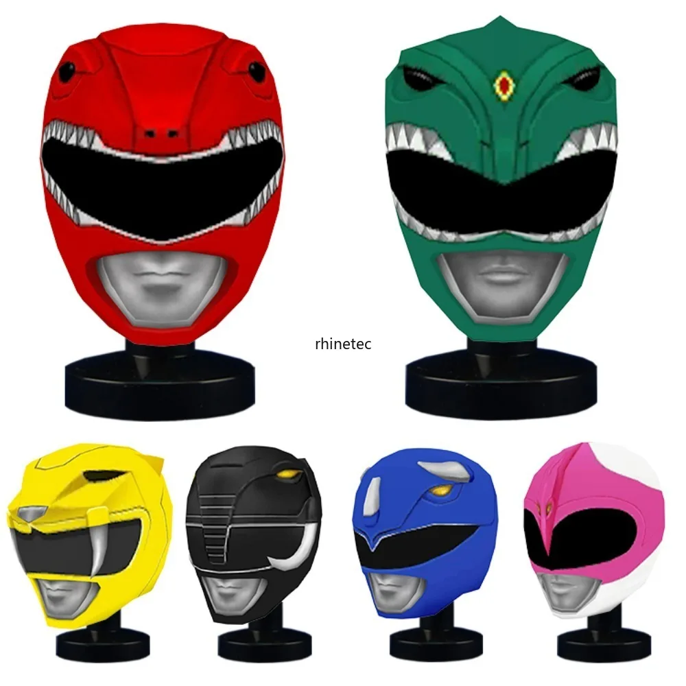 Wearable-Power-Ranger-Paper-Helmet-Handmade-Paper-Model-Mask-Props ...