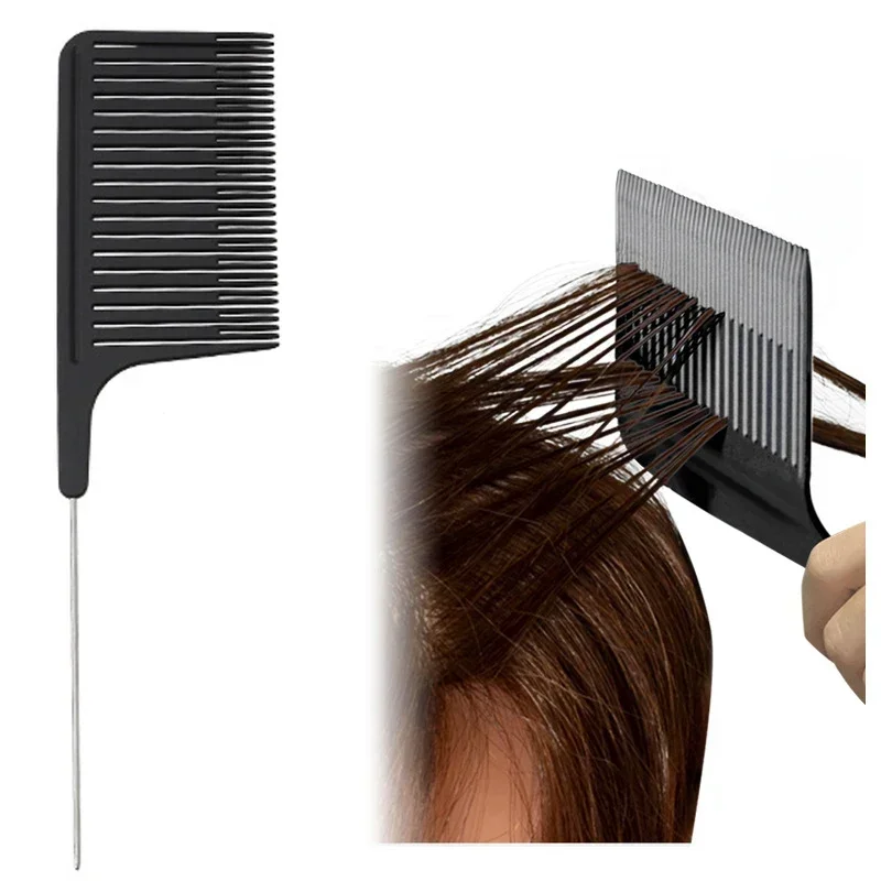 Hairdressing-Comb-Plastic-Pointed-tail-Comb-Hair-Salon-Professional ...