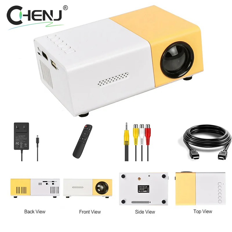 Portable-Home-Theater-YG300-Mini-Projector-Smart-TV-Laser-Beamer-3D ...