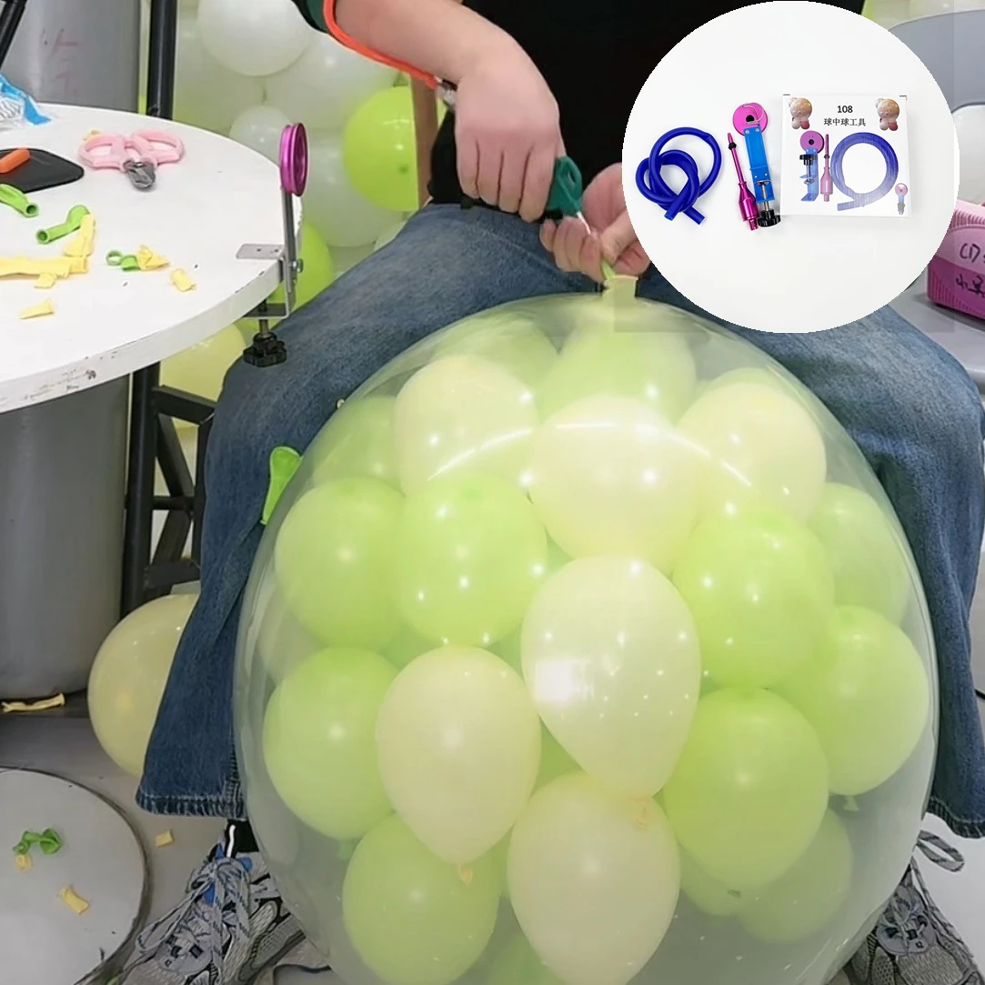 Balloon Stuffing Machine Tool Kit Balloon Filling Tool for Christmas ...