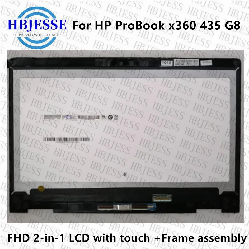 For-HP-ProBook-x360-435-G8-G7-13-3-FHD-2-in-1-Touchscreen-Frame ...