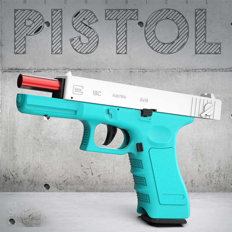 Turquoise Handgun
