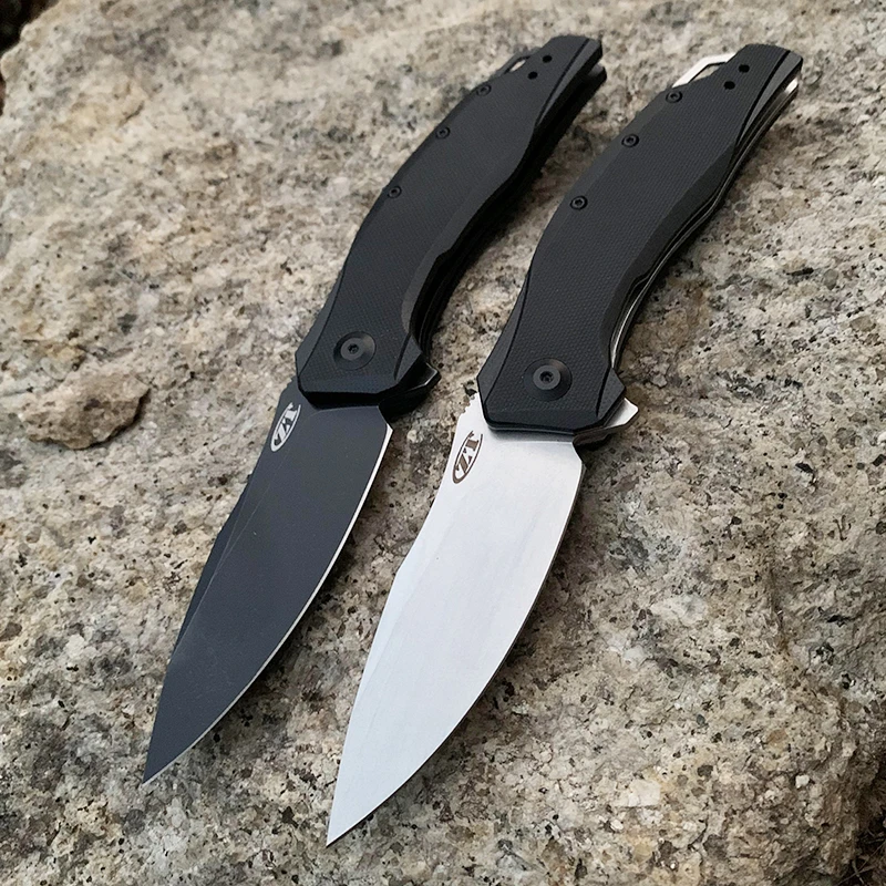 Tolerância zero zt0357 bolso faca dobrável g10 lidar com rolamento de ...