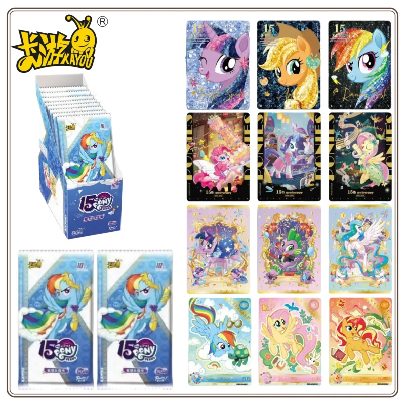 KAYOU In Stock Genuine My Little Pony Card Friendship Forever Glorious ...