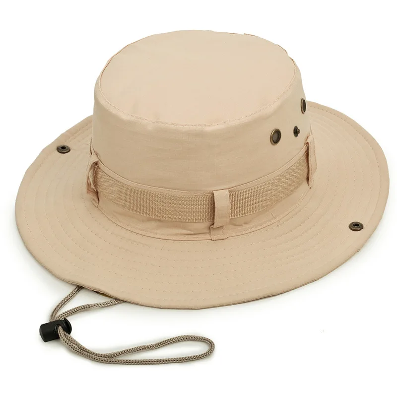 New-Men-s-Summer-Panama-Bucket-Hats-Outdoor-Sun-Protection-Male ...
