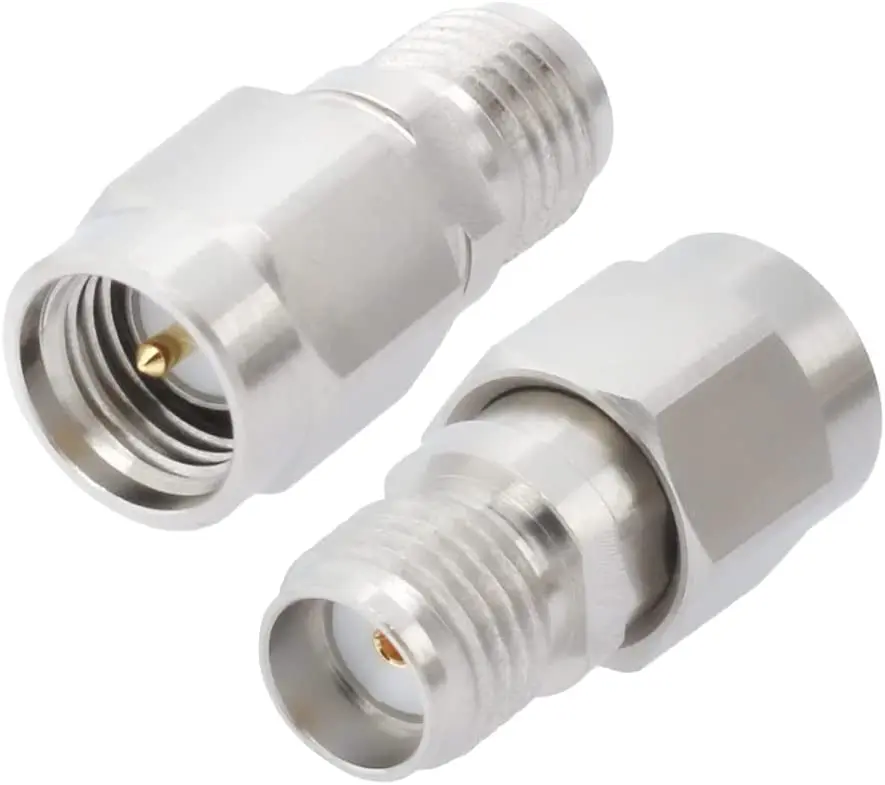 SMA-Male-to-SMA-Female-Microwave-Adapter-DC-to-18-GHz-50-Ohm-Stainless ...