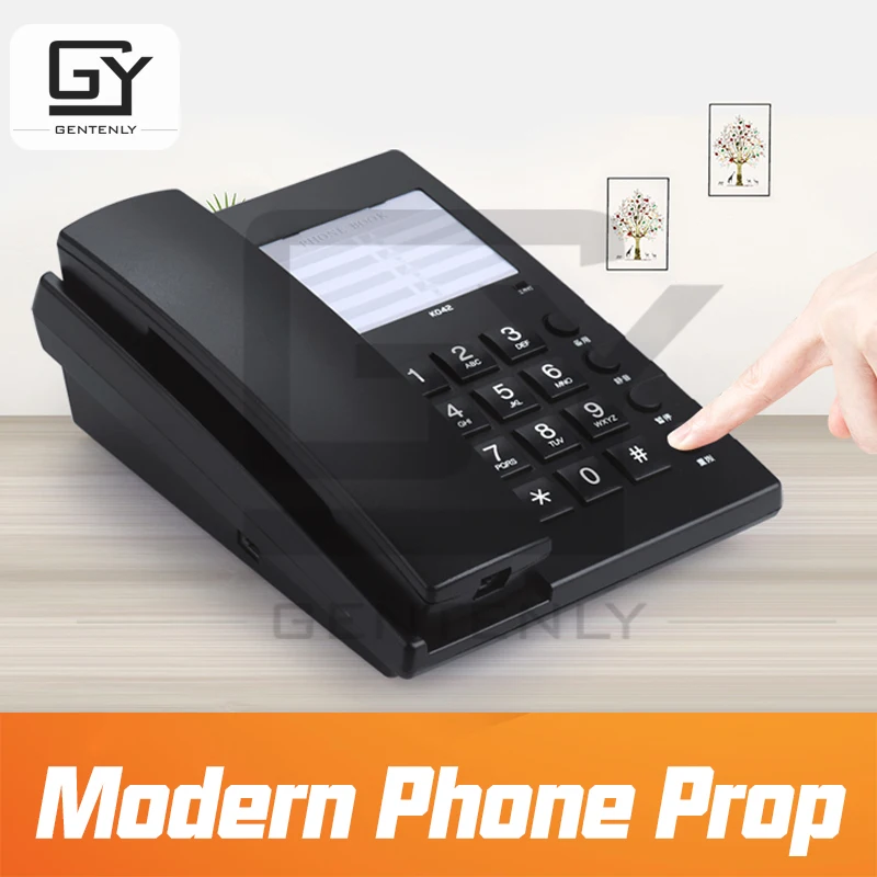 Escape room Modern Phone Prop dial correct phone number to unlock with ...
