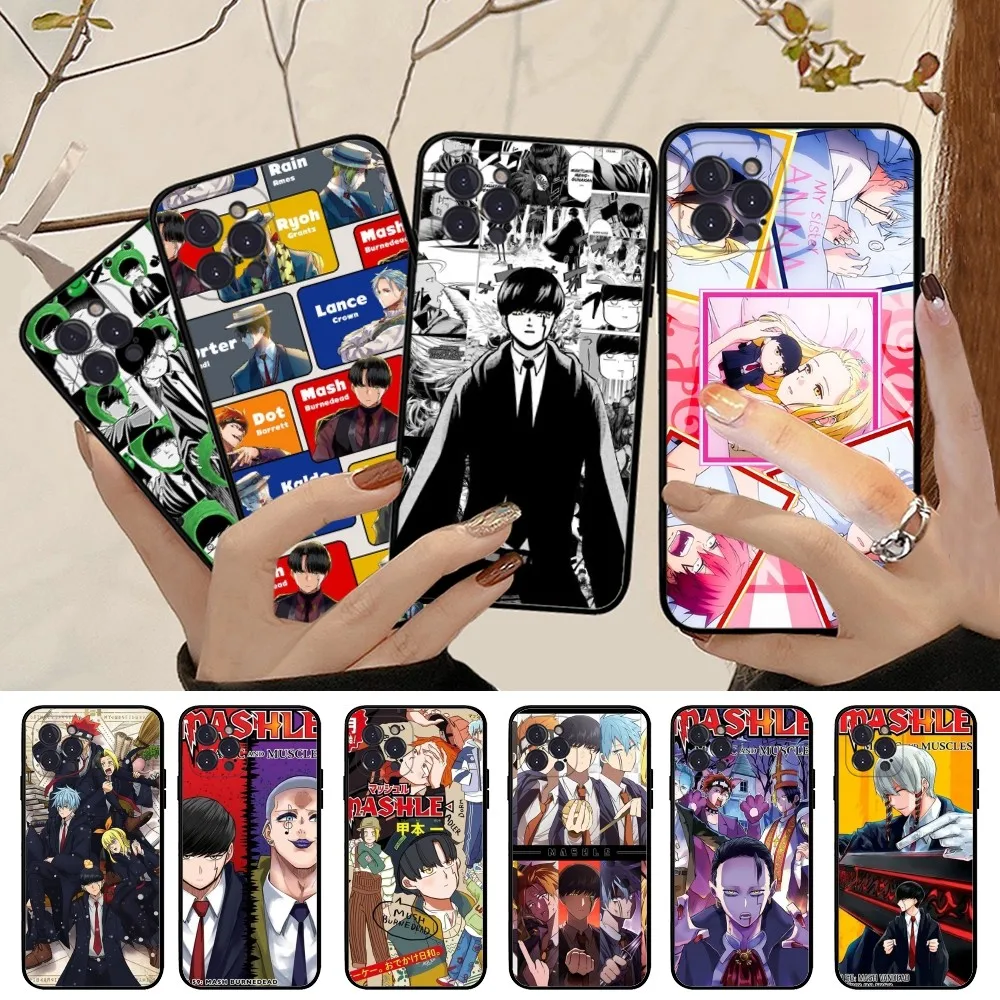 Mashle-Phone-Case-Silicone-Soft-for-iphone-15-14-13-12-11-Pro-Mini-XS ...