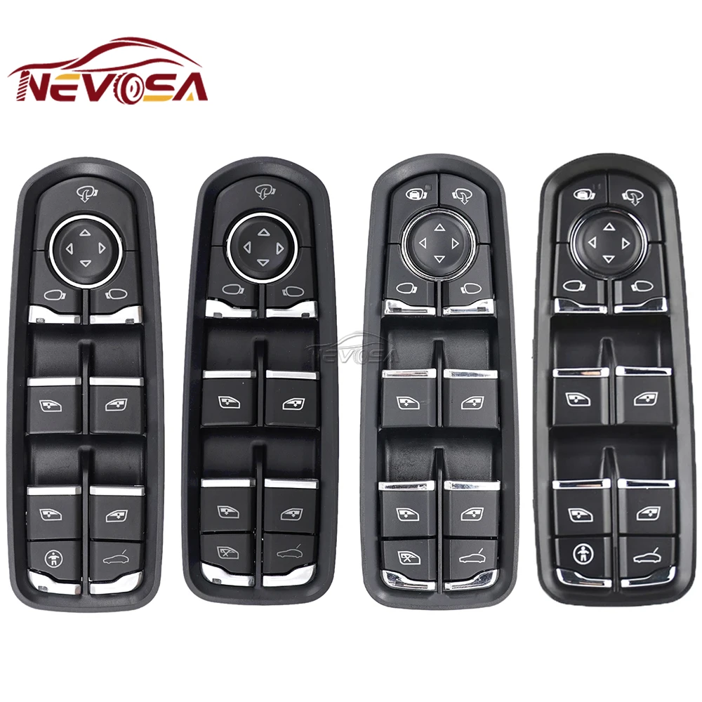 NEVOSA-Power-Window-Switch-For-Porsche-Panamera-970-Cayenne-92A-Macan ...