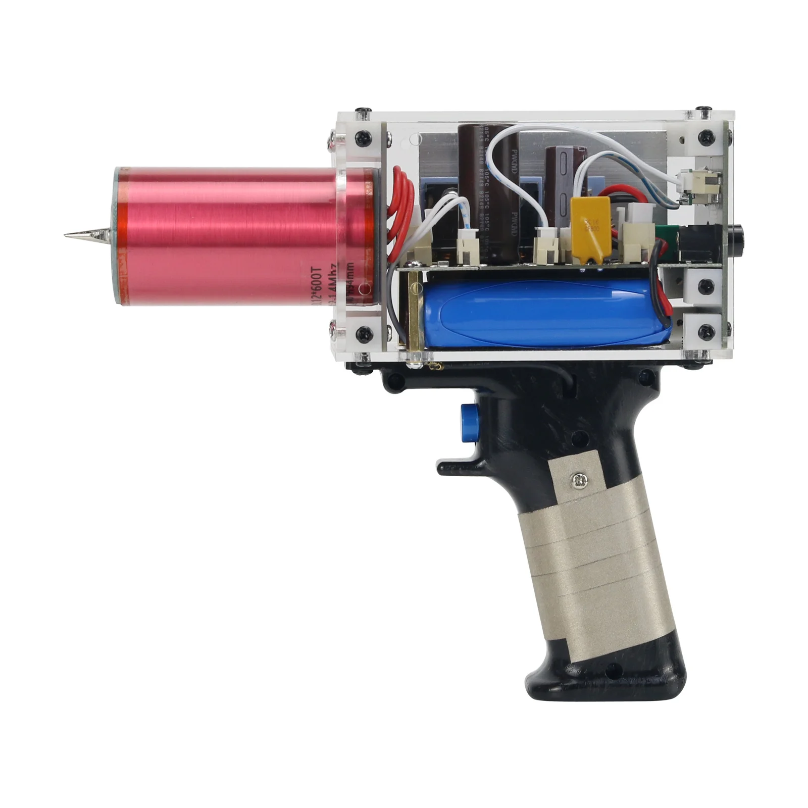 HAMGEEK-TSL-III-Handheld-Tesla-Coil-Gun-gerador-de-energia-magn-tica ...