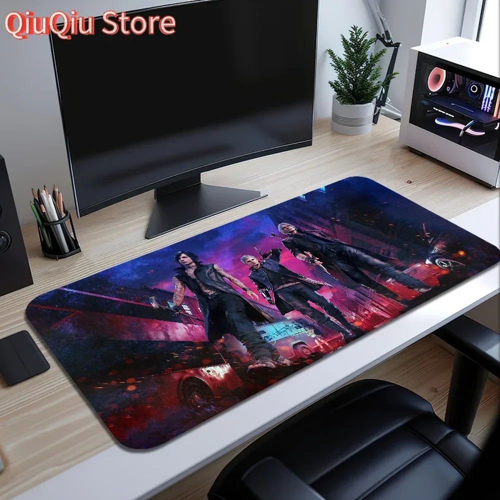 D-Devil May Cry 5 Mouse Pad Large Desk Mat Keyboard Ergonomic Office ...