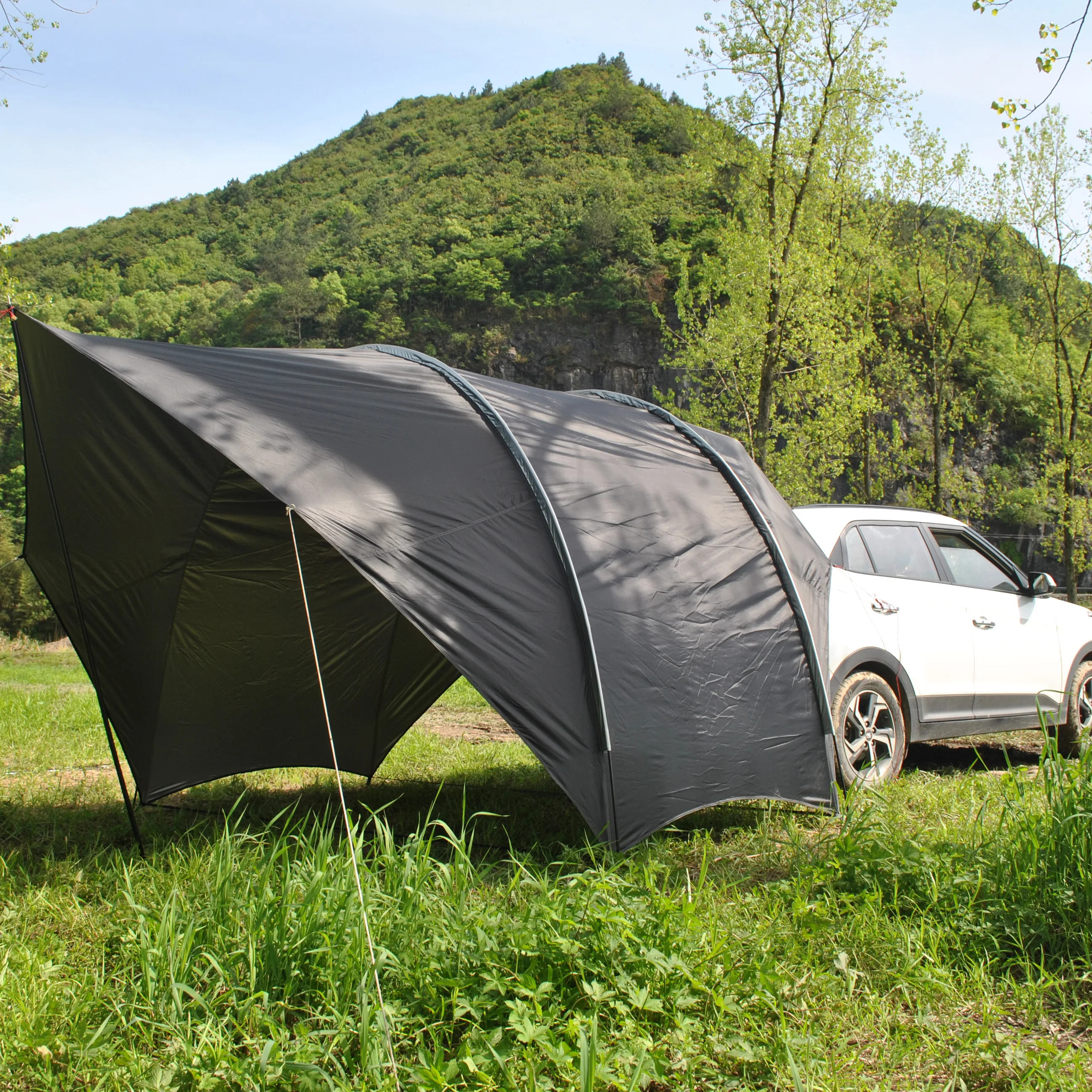 Waterproof-Car-Awning-Sun-Shelter-8-Person-SUV-Canopy-Trunk-Tent-Trunk ...