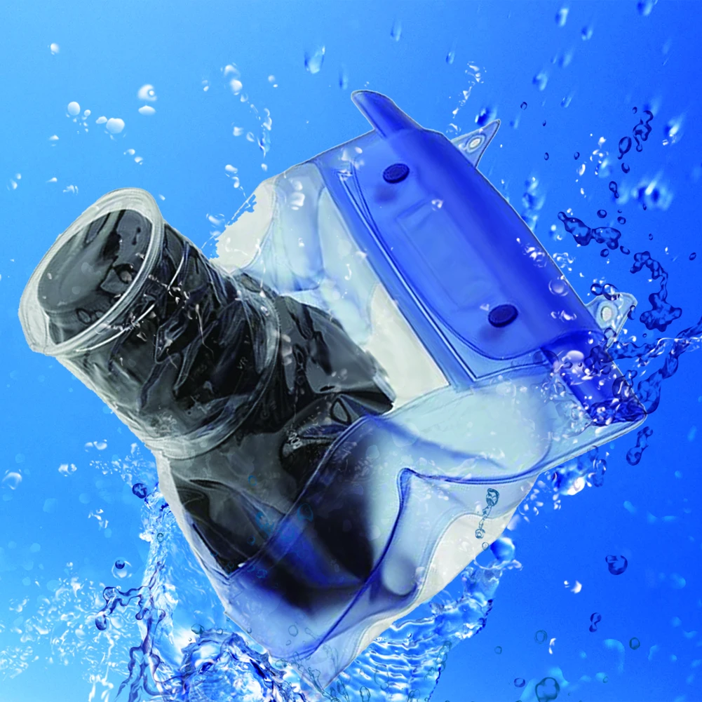 Waterproof-Transparent-Camera-Case-for-Canon-Nikon-DSLR-SLR-Underwater ...
