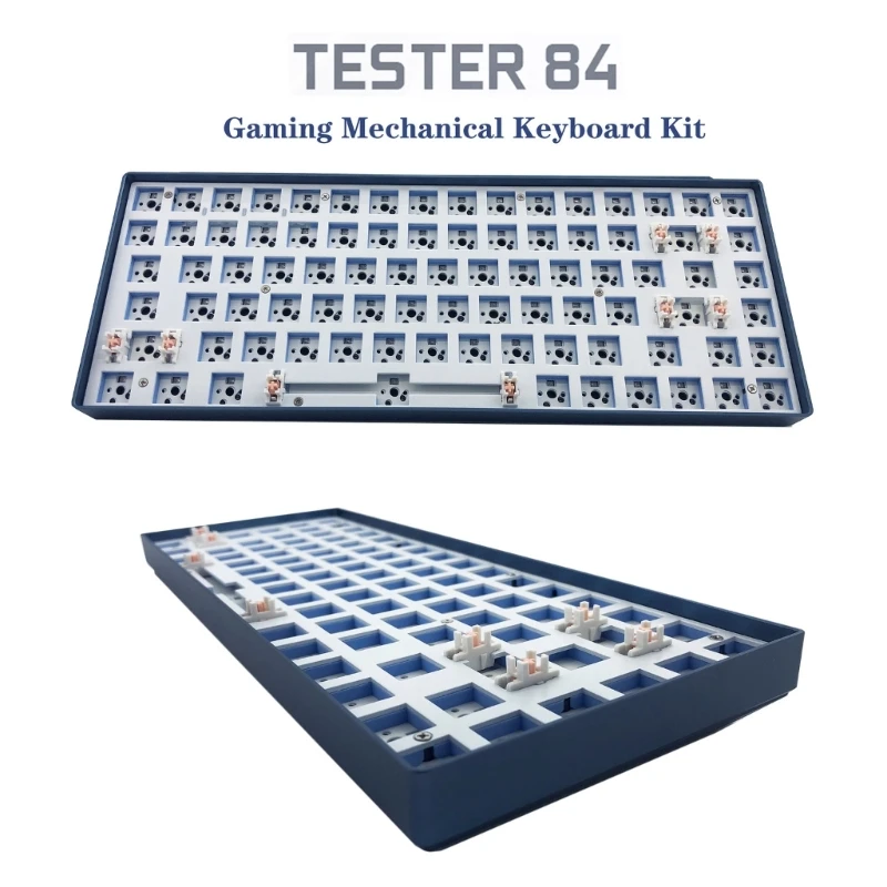TESTER-84-Hot-Swap-Keyboards-Kit-84-Keys-RGB-Light-Wired-Aluminum-Alloy ...