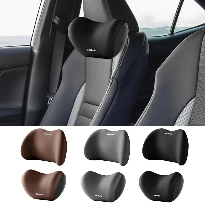 Memory-Foam-Car-Neck-Pillow-Protective-Lumbar-Back-Support-Headrest ...