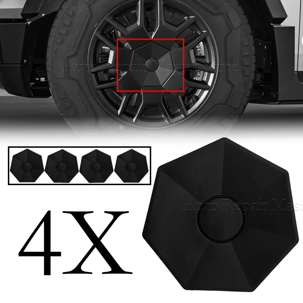 4Pack-Cybertruck-Wheel-Covers-and-Hub-cap-extractor-for-2024-Tesla ...