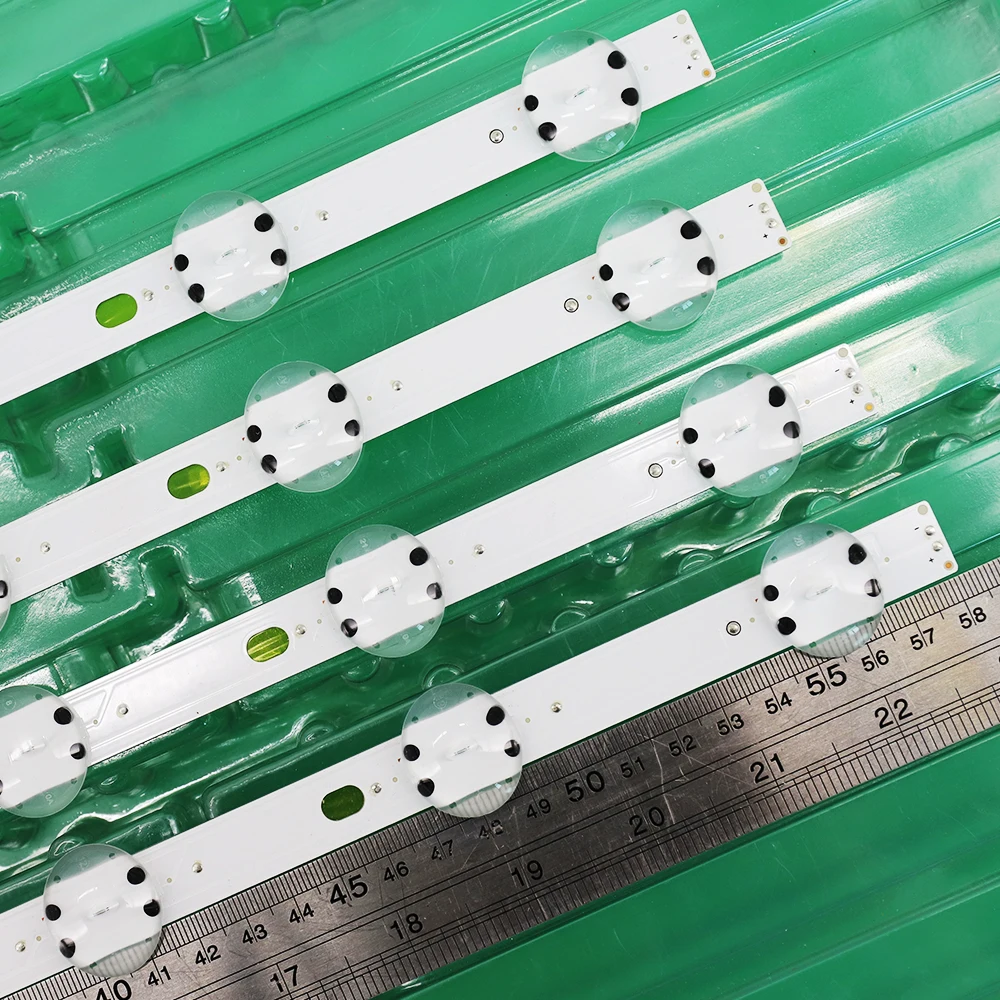 4pcs/lot LED Strip for LG LGIT_Y19_55UM73/75 SSC_Y19_TRIDENT_55UM73&75 ...