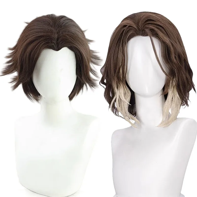 Game LOL Arcane Viktor Cosplay Wig The Machine Herald Viktor 2 Styles ...