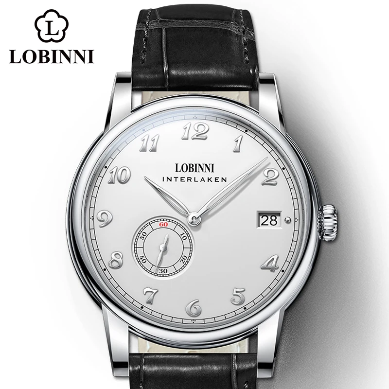 Lobinni Hangzhou 5000A Micro-Rotor Movement Men Automatic Watches ...