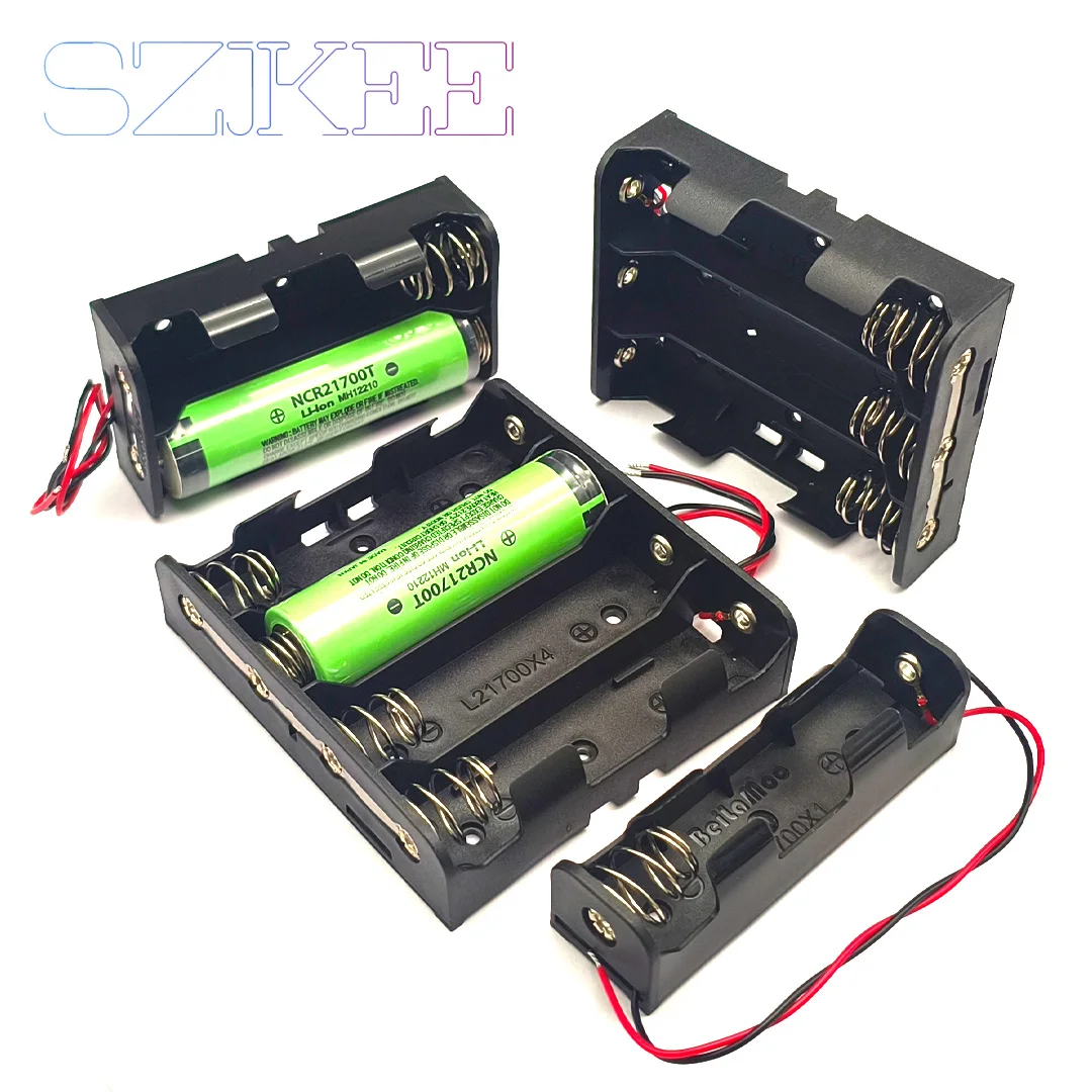 Parallel Connection 21700 standard battery box suitable for 21700 ...