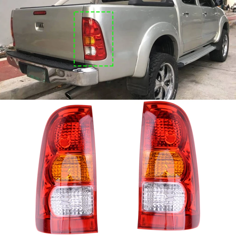 Car Left Right Rear Tail Brake Light Lamp Fit For Toyota Hilux MK6 ...