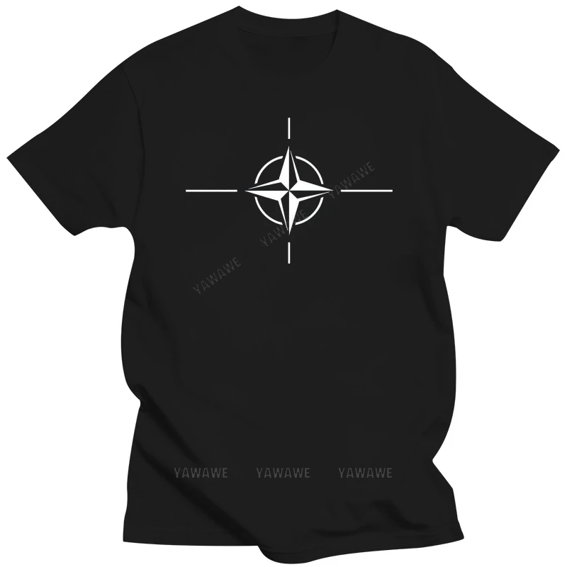 Adult tee tops teenager tee-shirt Hot sale cotton NATO T-Shirt New ...