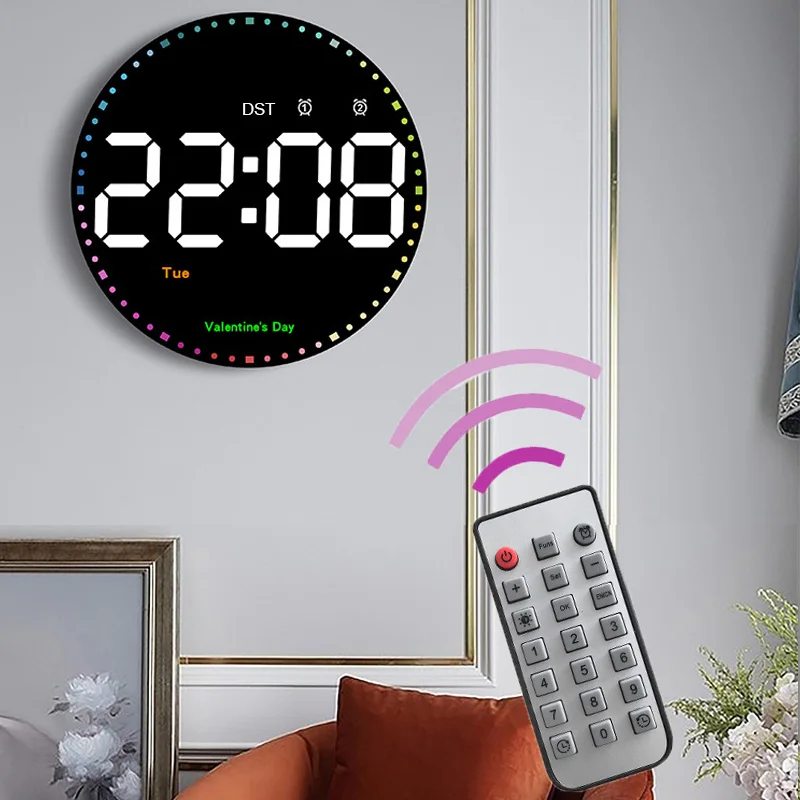10-Inch-Digital-Led-Wall-Clock-Calendar-with-Dual-Alarms-and ...