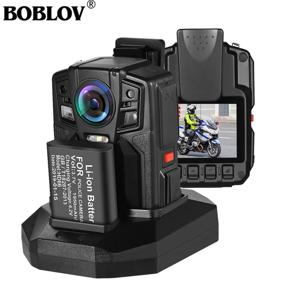 BOBLOV-HD66-D7-2K-1440P-Body-Camera-IP68-Waterproof-Drop-Resistant-Two ...
