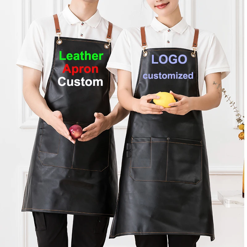 Fashion-Leather-Apron-Custom-Luxury-Household-Cleaning-Tool-Accessories ...