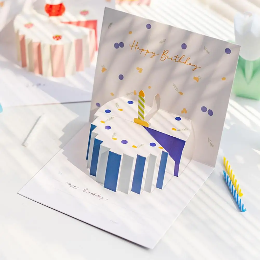 Pop Up Birthday Cake Template Printable