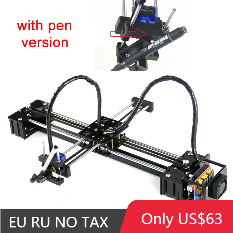 Diy Xy Drawbot Pen Cnc Drawing Machine Plotter High Precision For ...