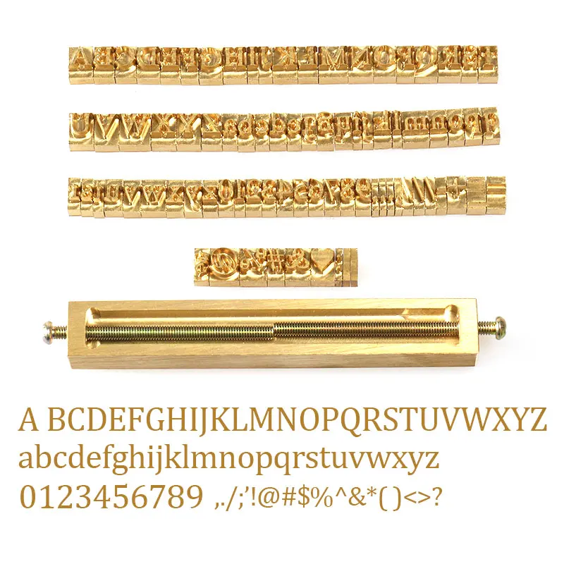 Hot-Stamping-Brass-Mold-Live-Letters-Printing-Stamper-CNC-gravura-n ...