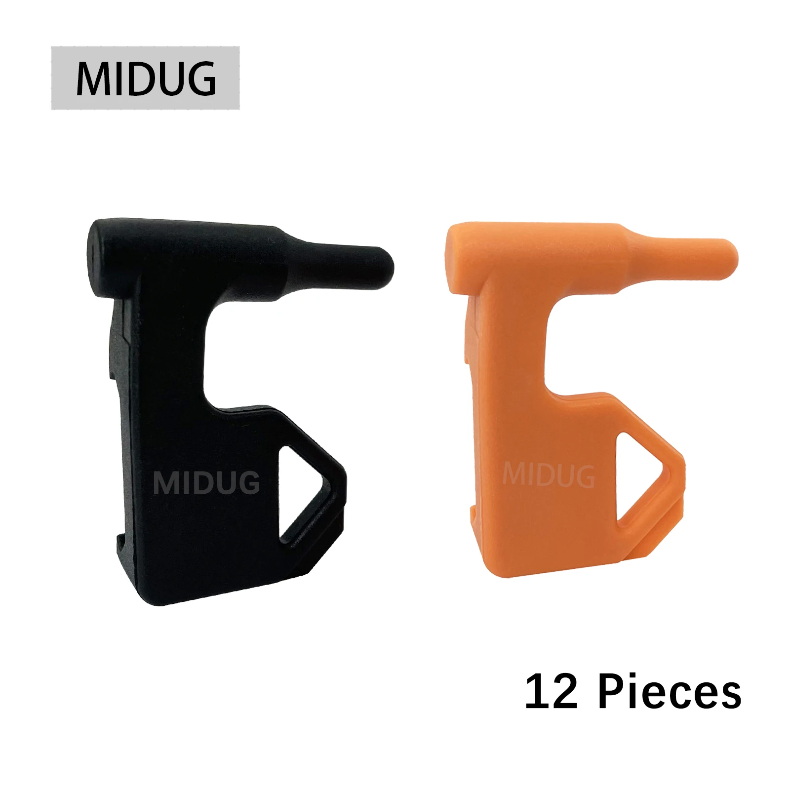 12 Pack Orange Gun Chamber Safety Flag Safety Check box for shooting ...