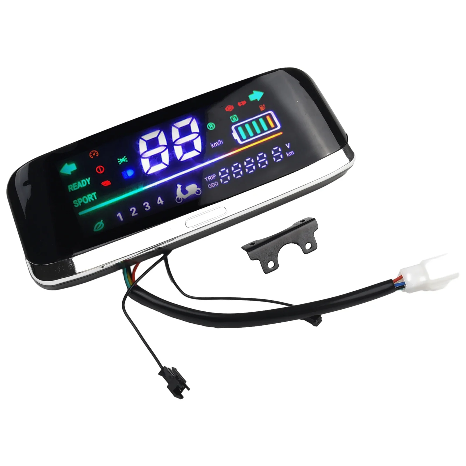 48V-60V-72V-Motor-Speedmeter-Screen-LCD-Ebike-Display-For-Electric-Bike ...