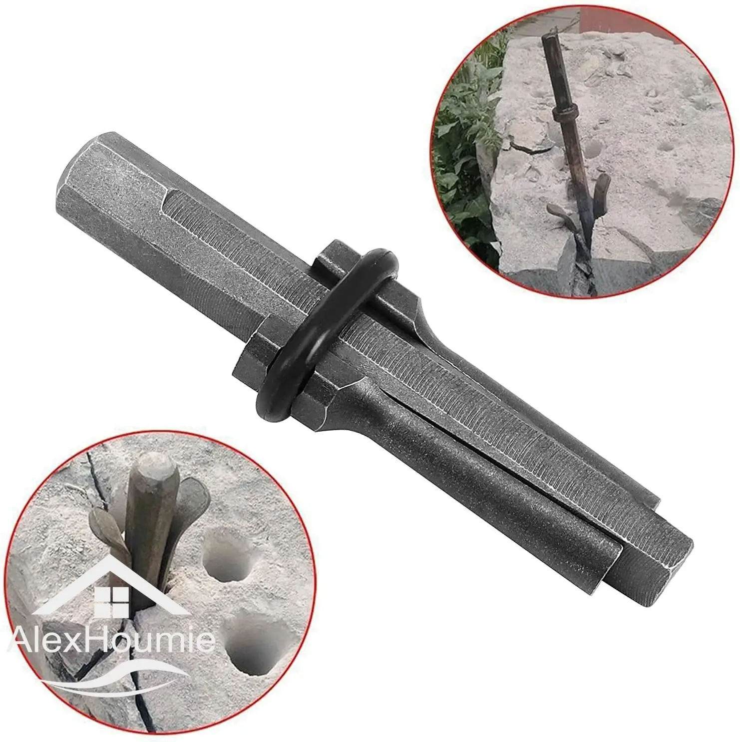 5/10 PCS Stone Wedge Tool Wedge and Feather Shims Heavy Duty Stone ...