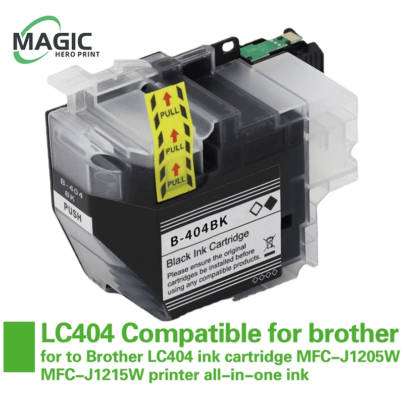 Compatible for to Brother LC404 ink cartridge MFC J1205W MFC J1215W ...