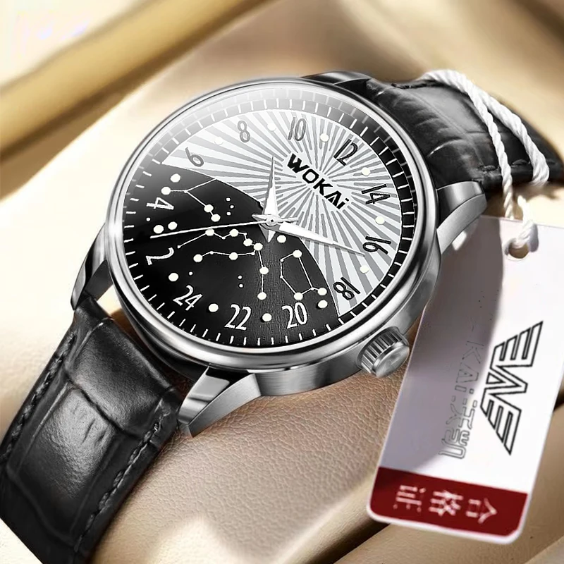 WOKAI-reloj-de-cuarzo-con-dise-o-simple-para-hombre-pulsera-de-negocios ...