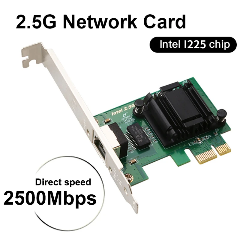 2-5G-Intel-i225-PCIE-To-RJ45-Network-Card-100-1000-2500Mbps-RJ45 ...