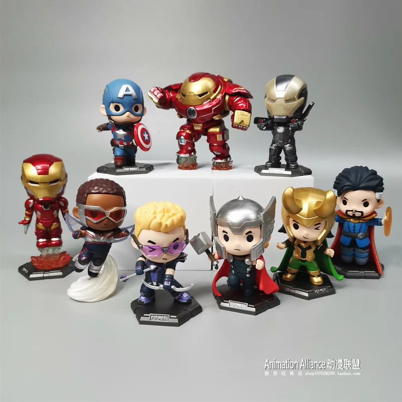 Anime-Figure-Mystery-Box-Genuine-Bulk-Marvel-Avengers-Series-Captain ...