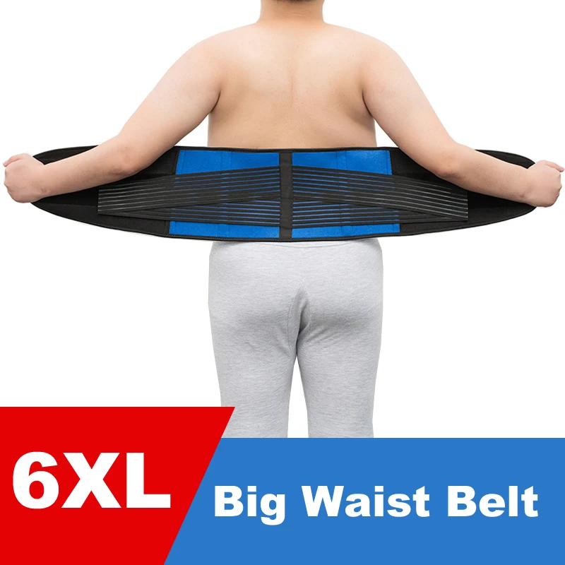 6XL Medical Bone Lumbar Support Back Brace Posture Corrector Waist ...