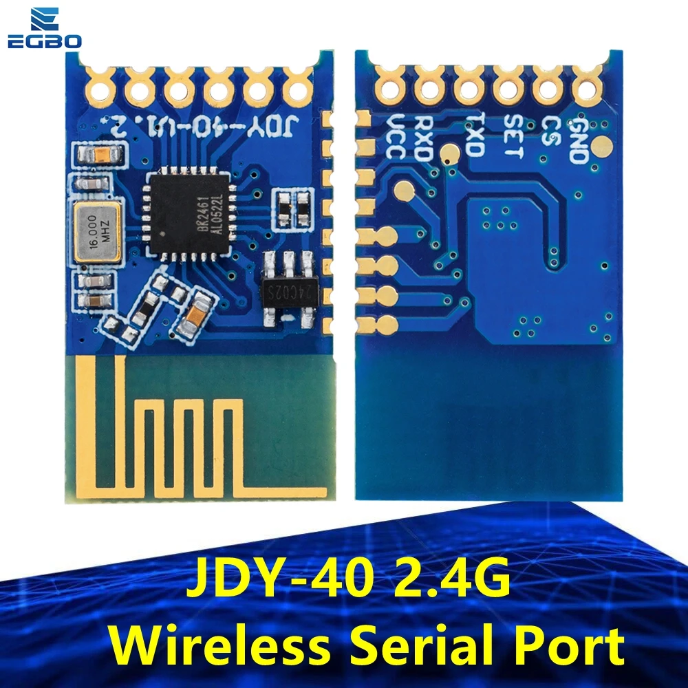 JDY-40-2-4G-Wireless-Serial-Port-Transmission-Transceiver-and-Remote-Communication-Module-IO-TTL ...